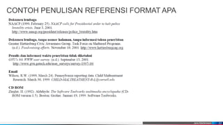 CARA PENULISAN KUTIPAN STANDART APA.pptx