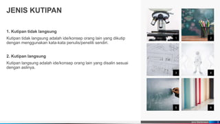 CARA PENULISAN KUTIPAN STANDART APA.pptx