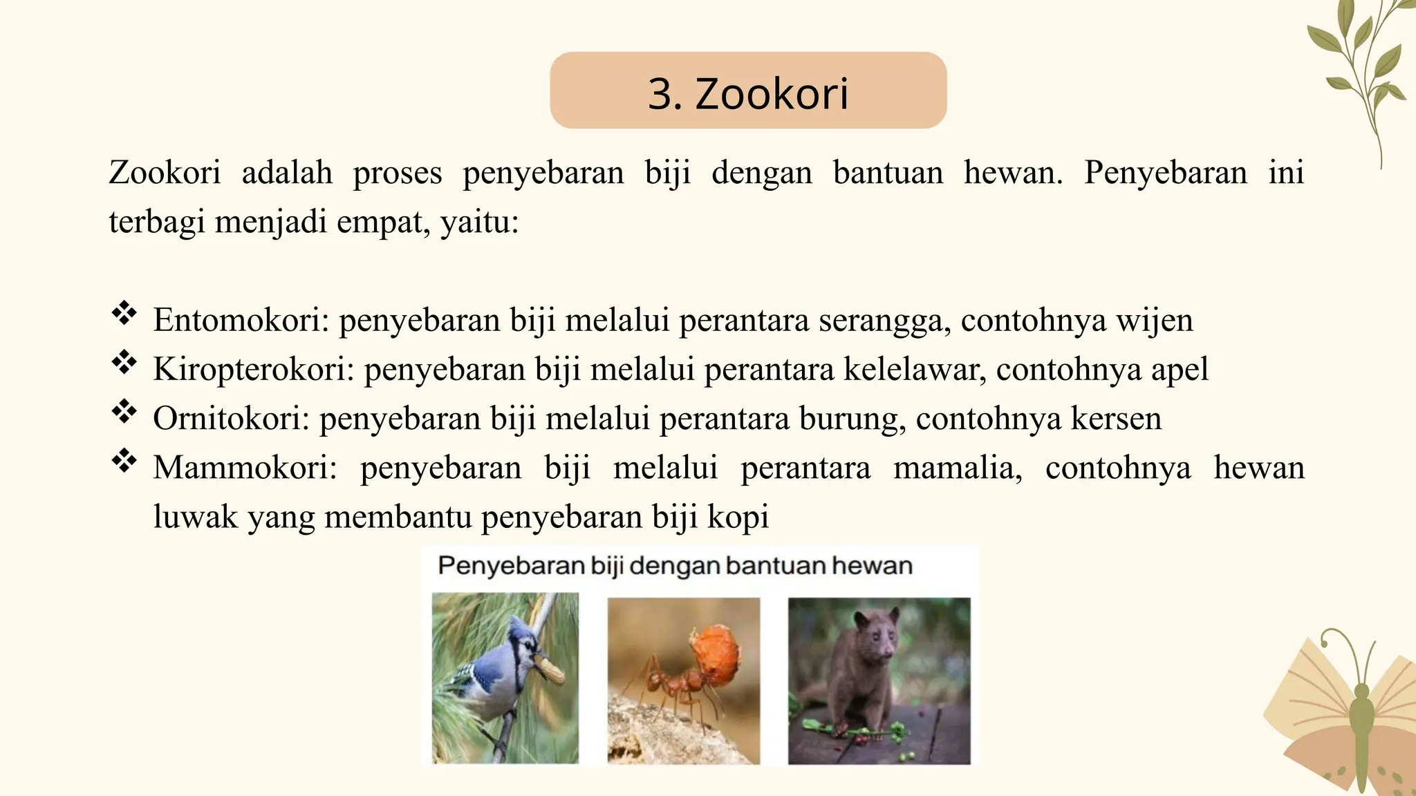 PPT materi tentang Cara Penyebaran Biji menggunakan Model Project Based ...