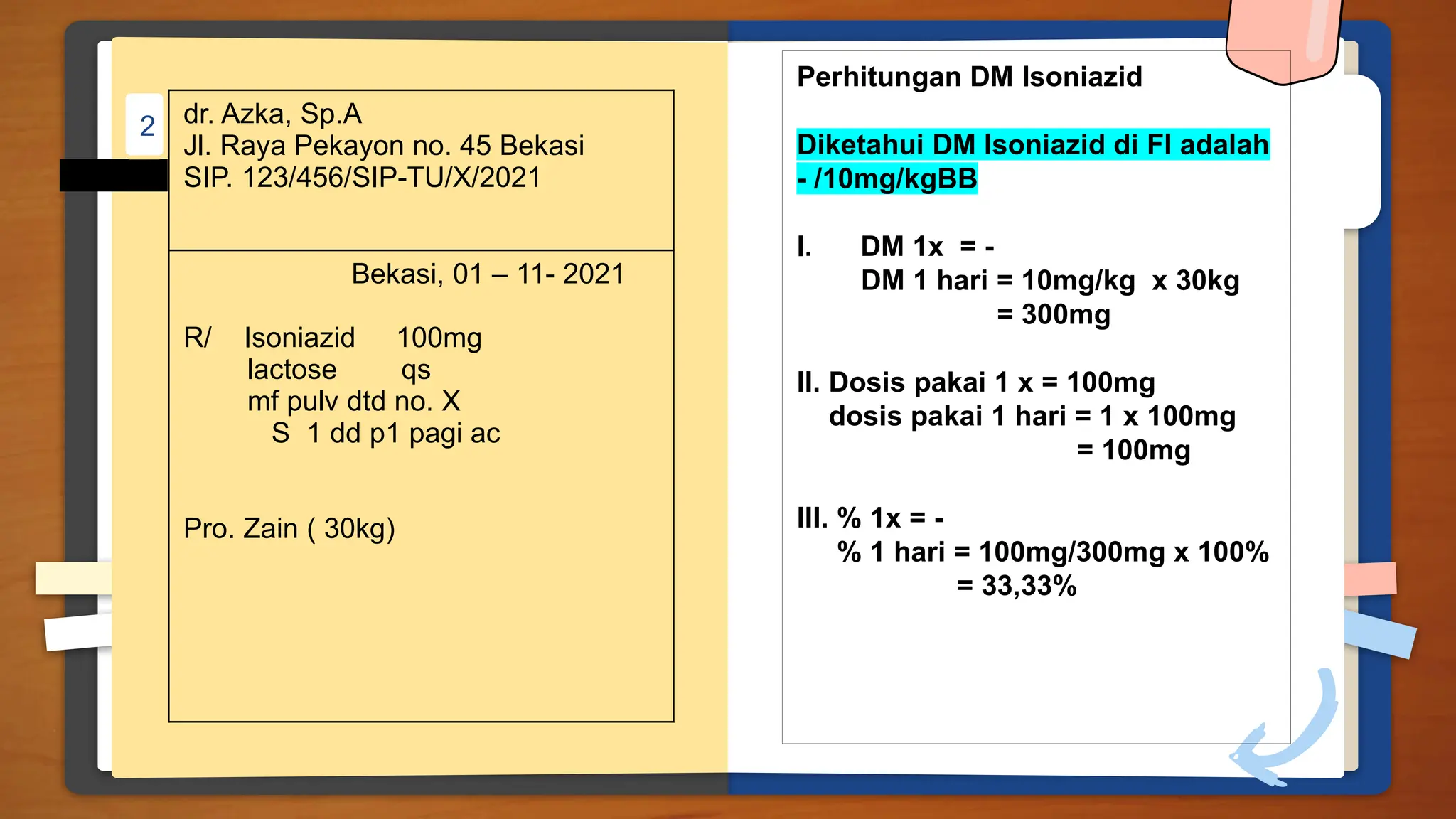 cara perhitungan dosis maksimum dan dosis pakai dalam resep.pptx