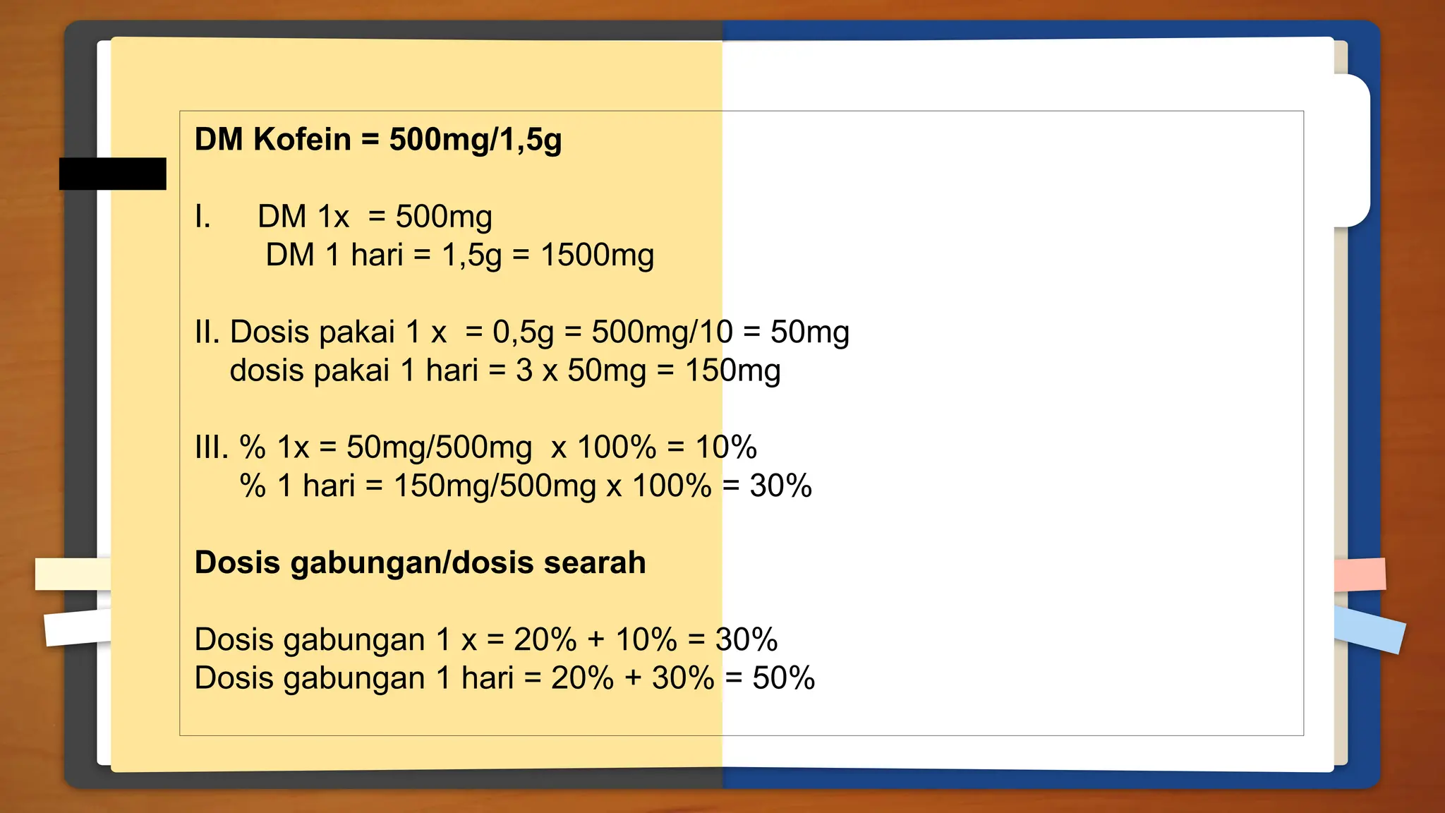 cara perhitungan dosis maksimum dan dosis pakai dalam resep.pptx