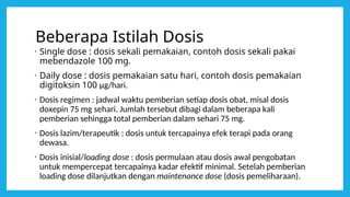 CARA_PERHITUNGAN_DOSIS_obat dan cara menghitungkan | PPT
