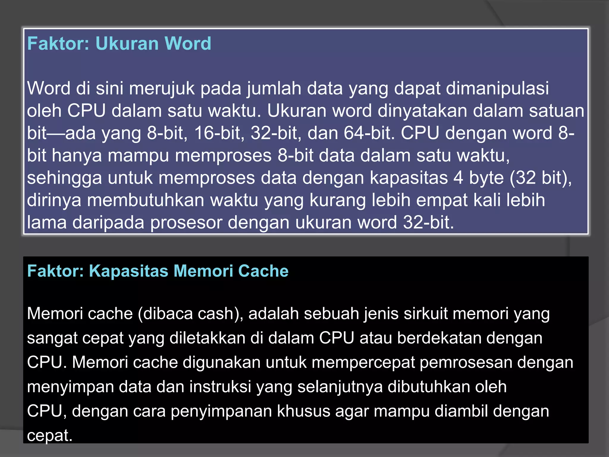 Cara proses perhitungan cpu | PPSX