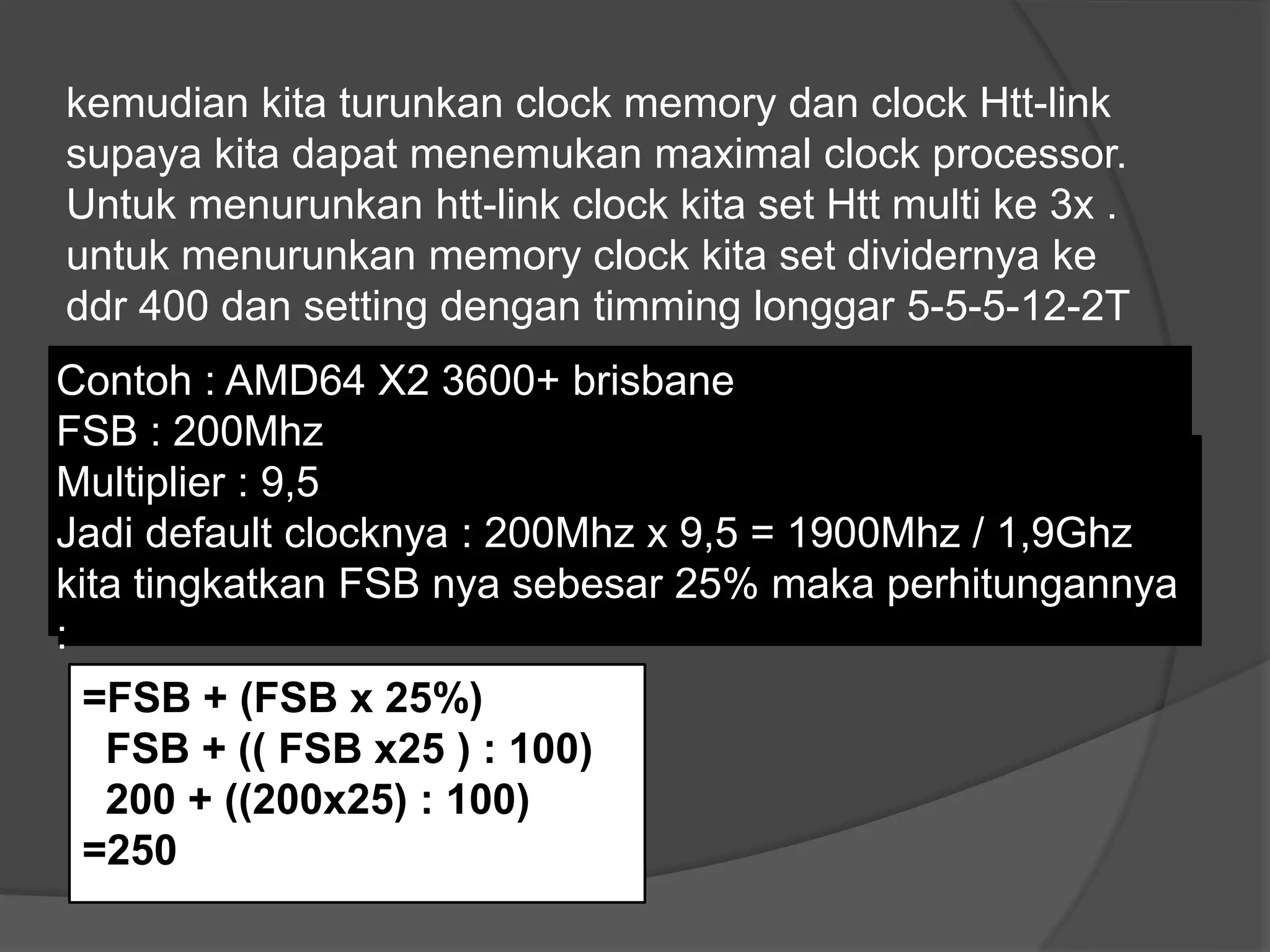 Cara proses perhitungan cpu | PPSX