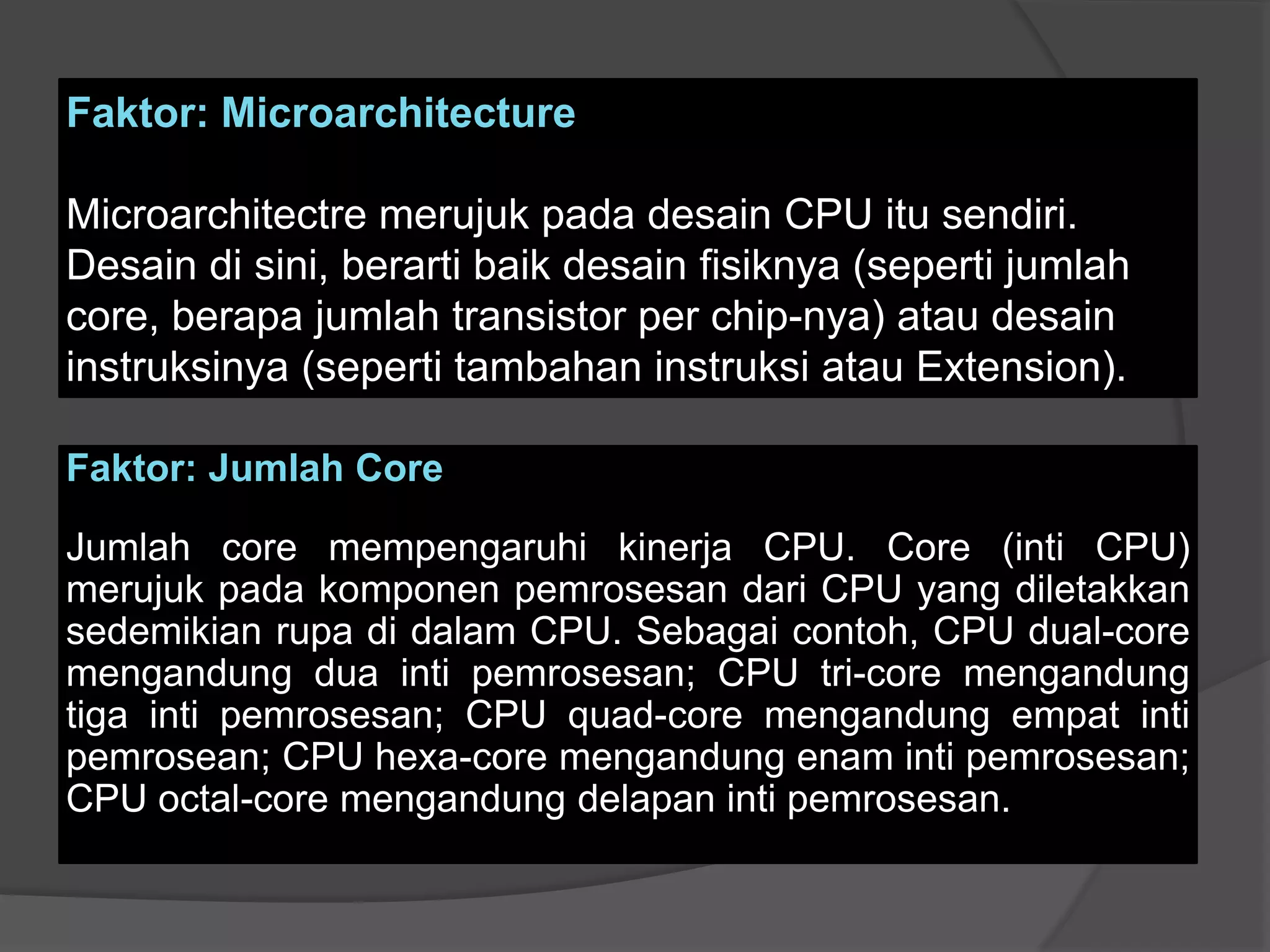 Cara proses perhitungan cpu | PPSX