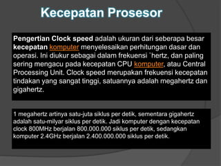 Cara proses perhitungan cpu | PPSX