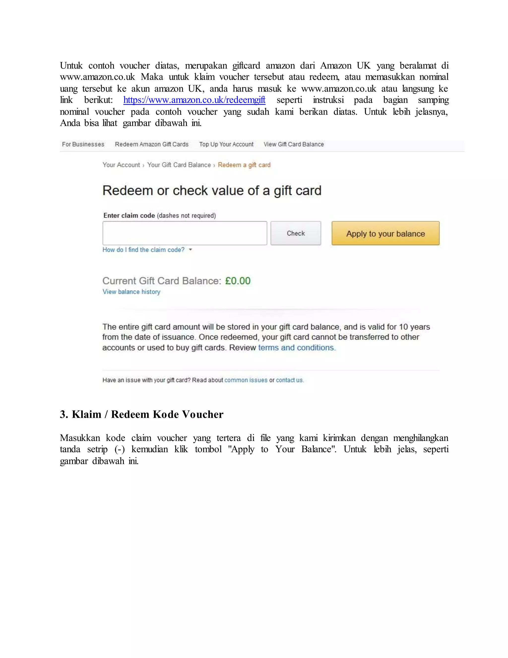 Cara Redeem AGC AMAZON | DOCX