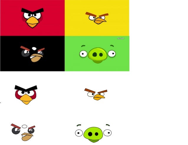 Caras Angry Birds - Imagui