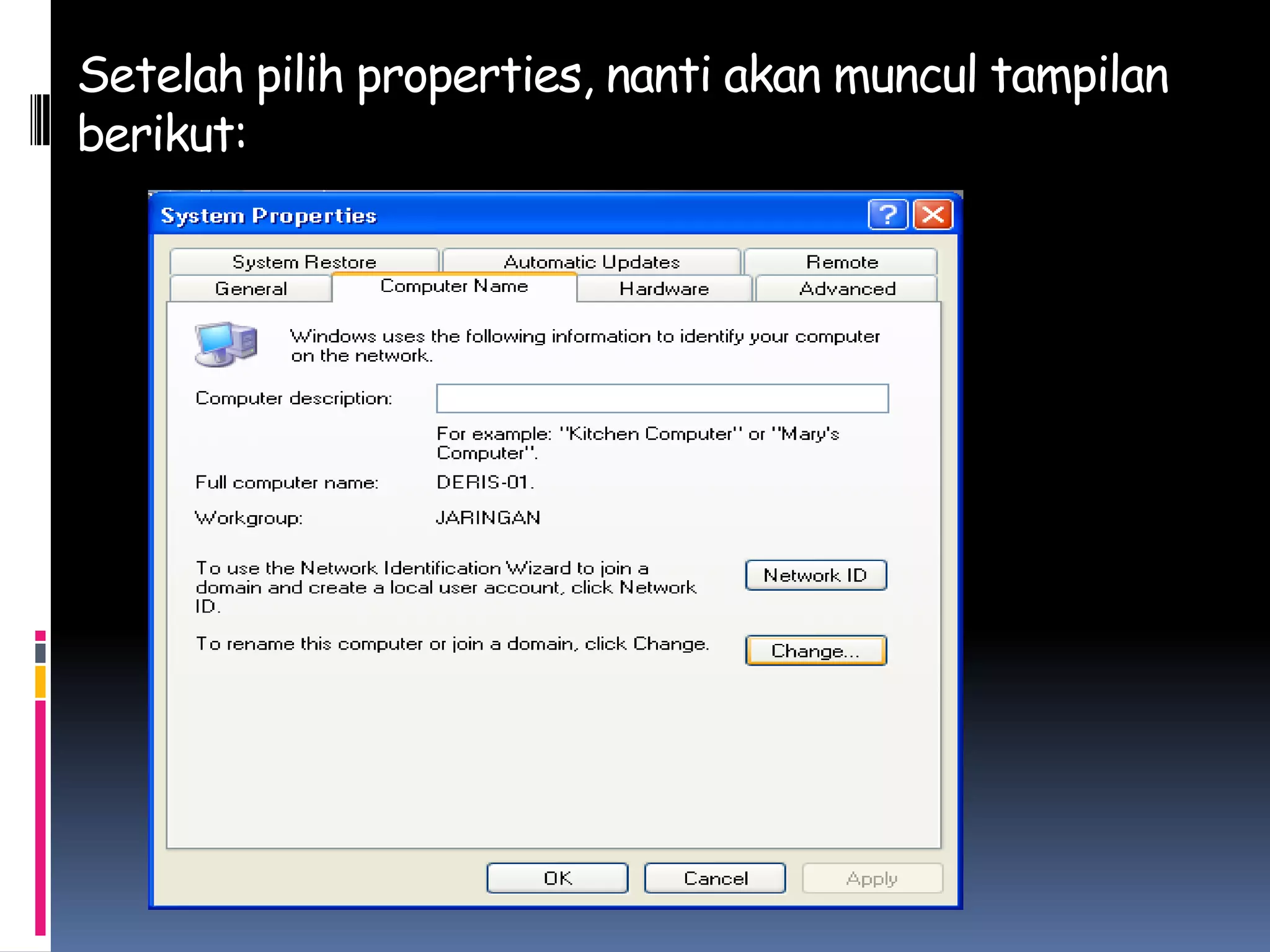 Cara setting ip address | PPTX