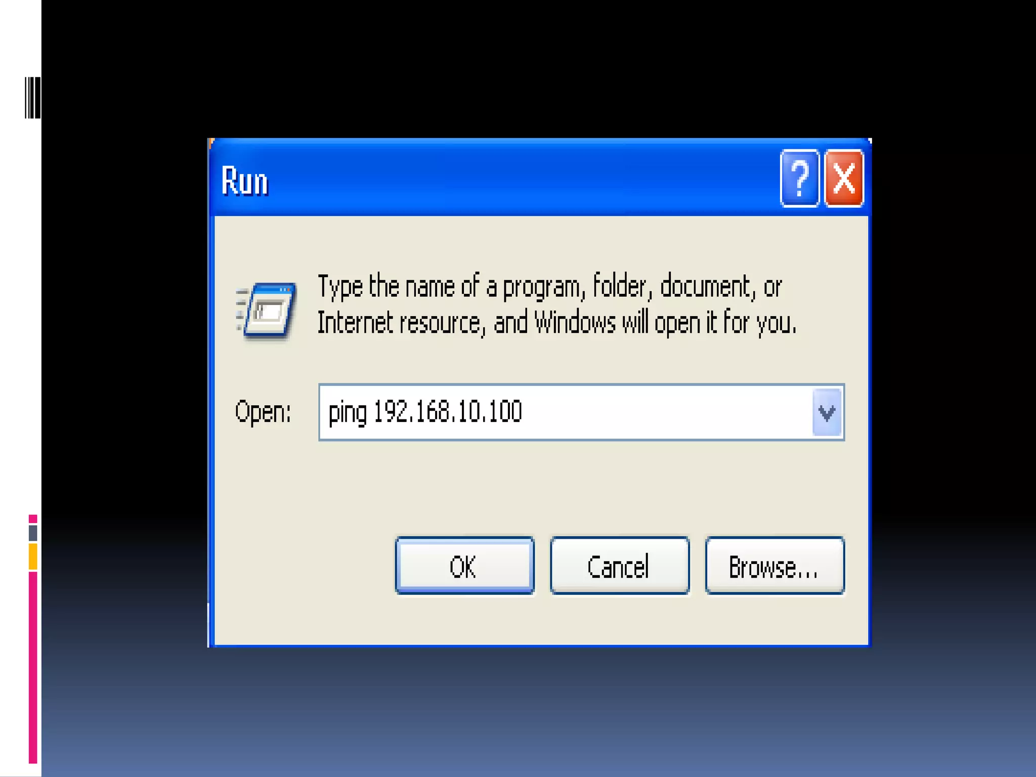 Cara setting ip address | PPT