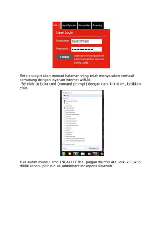 Cara share wifi id | DOCX