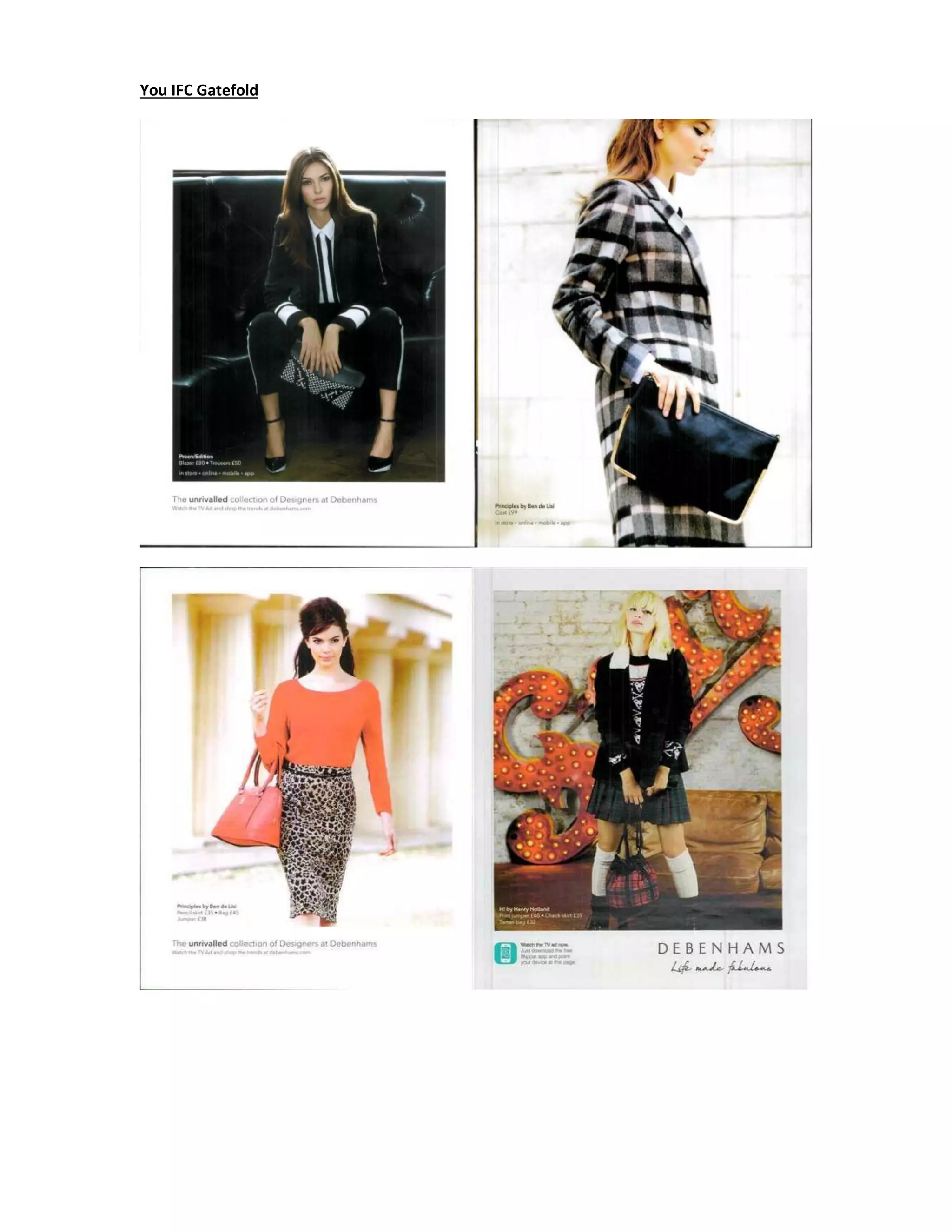 Debenhams Autumn Fashion: Case Study | PDF