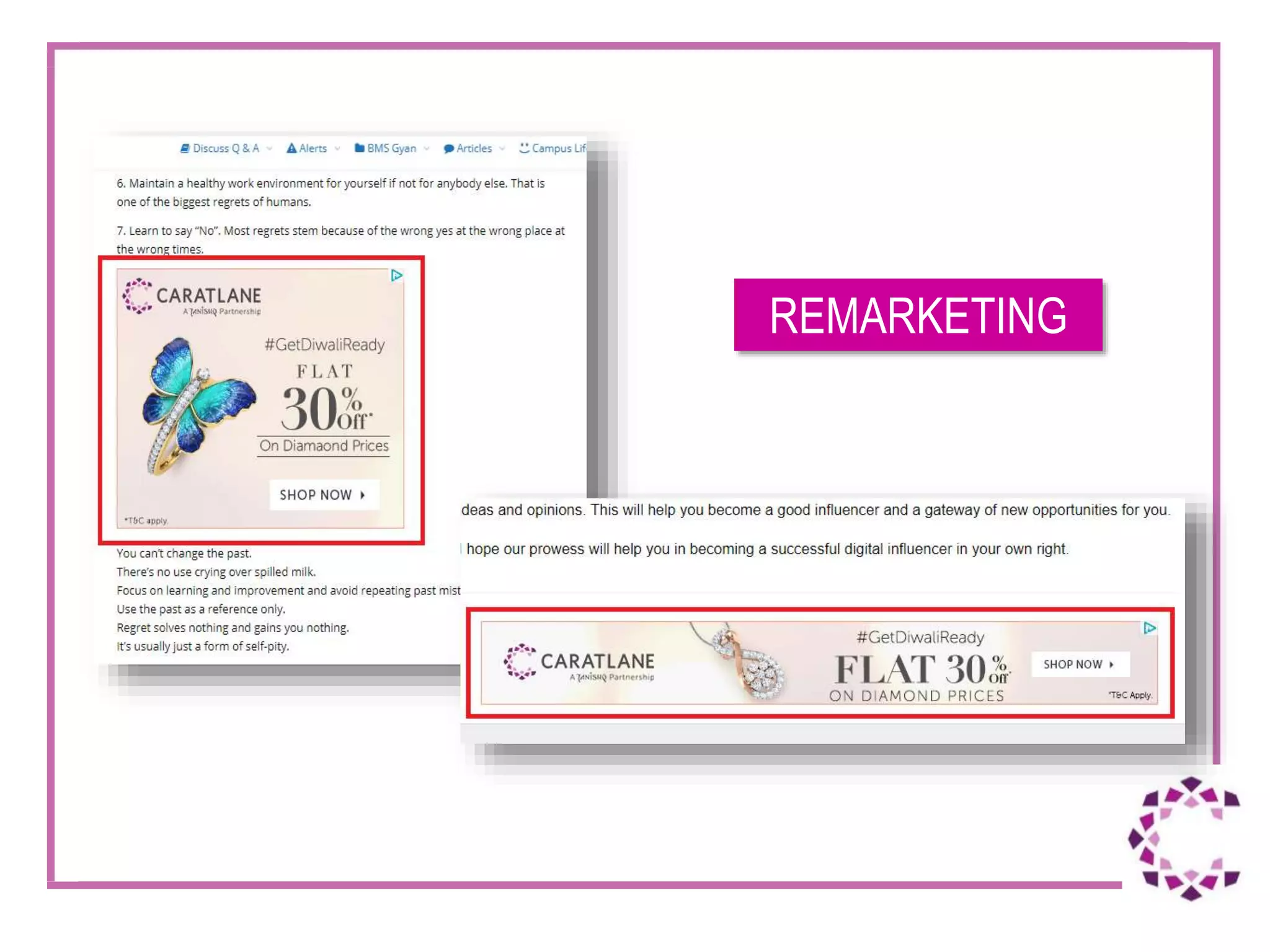 Digital Marketing Strategy for Carat Lane by Disha Shah and Divya Sakariya | PPTX