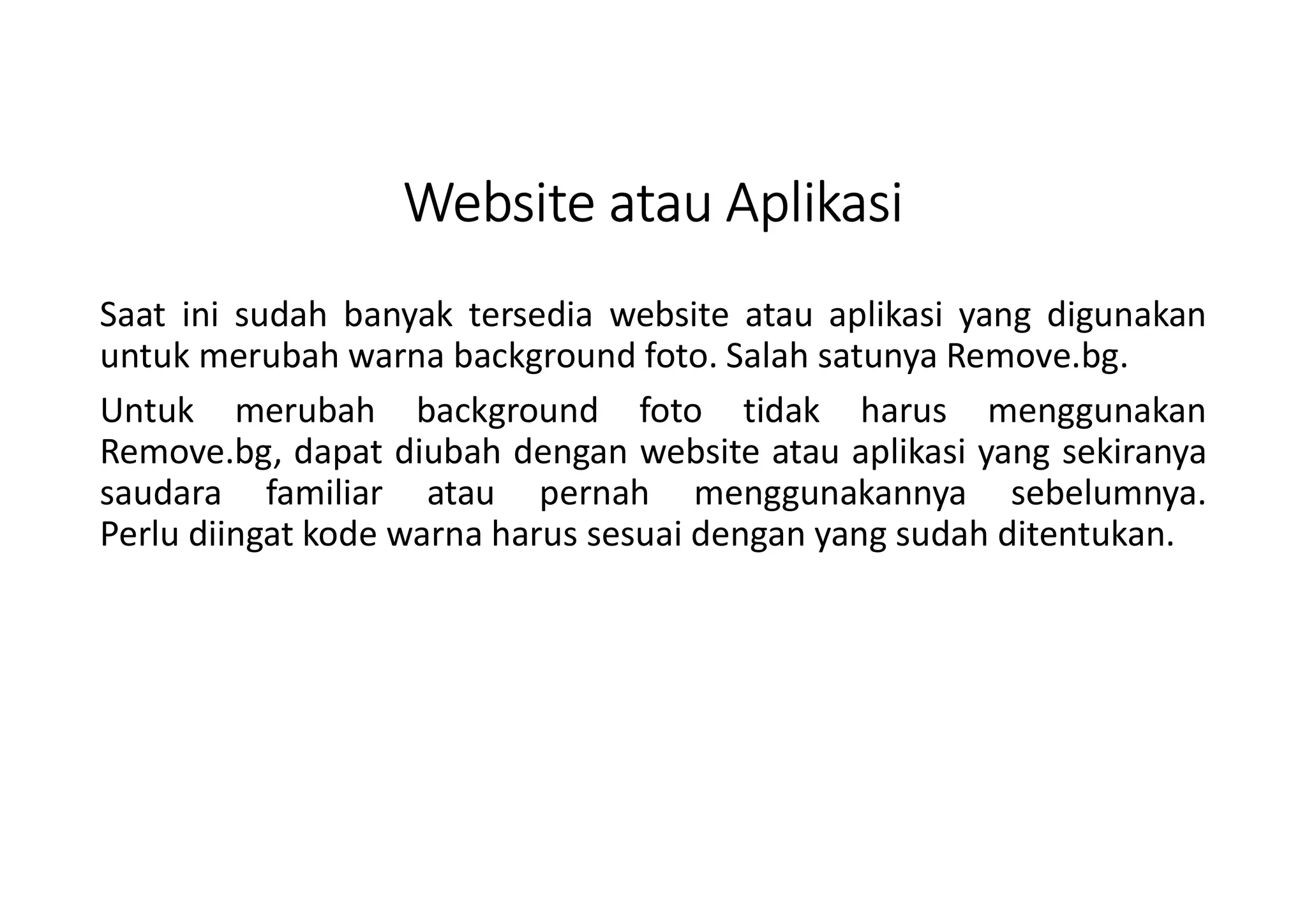 Cara Ubah Background FotoCara Ubah Background Foto | PDF