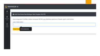 Cara unduh Sertifikat SIMAPAN BANGKOM.pptx