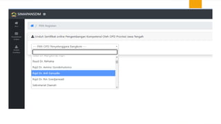 Cara unduh Sertifikat SIMAPAN BANGKOM.pptx