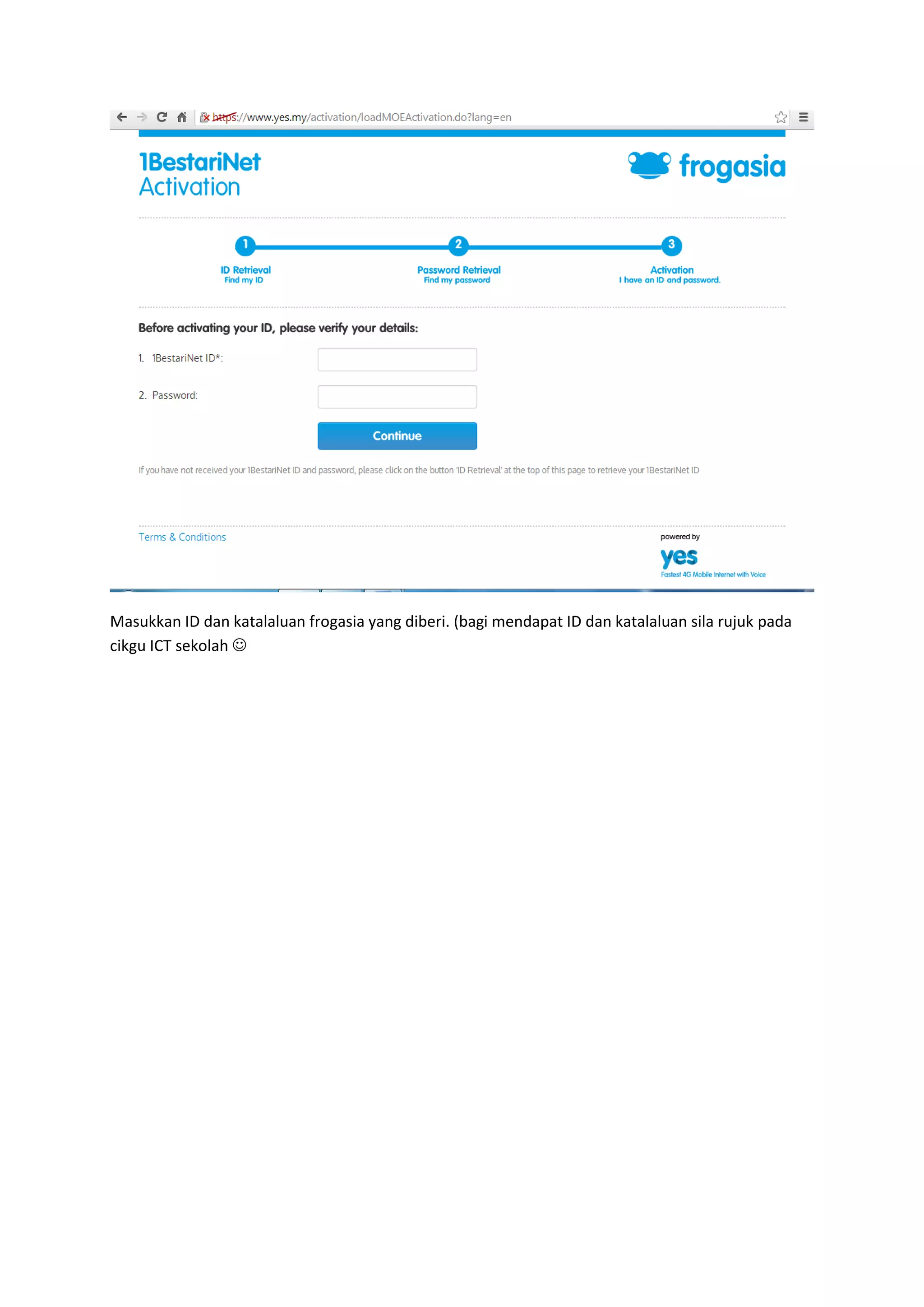 Cara untuk aktifkan balik bagi akaun frogasia | PDF