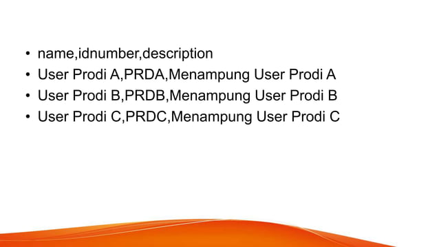 Cara upload cohort pada moodle | PPTX