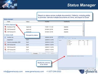 CARA user interface for Documentum, Alfresco, Oracle WebCenter | PPTX
