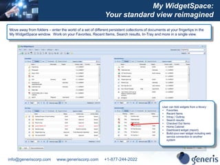 CARA user interface for Documentum, Alfresco, Oracle WebCenter | PPTX
