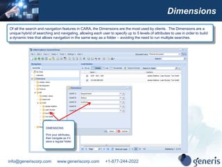 CARA user interface for Documentum, Alfresco, Oracle WebCenter | PPTX
