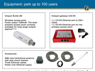 Caravan park and campground WiFi hotspot Do it yourself | PPT
