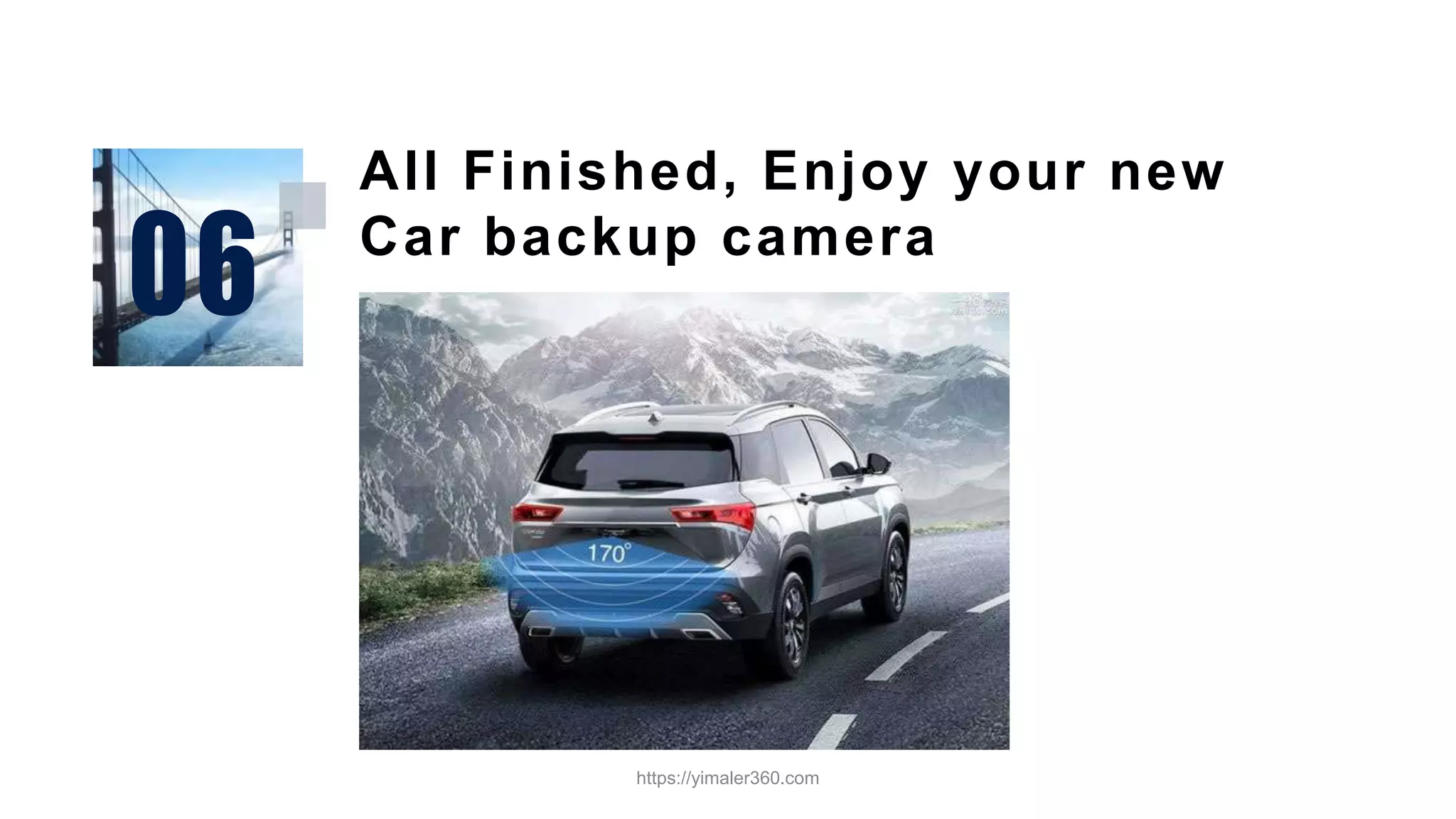Car backup camera installation instruction | PPT