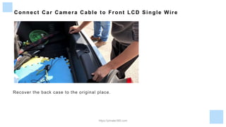 Car backup camera installation instruction | PPT