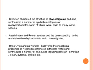 CARBAMATE INSECTICIDESS.pptx