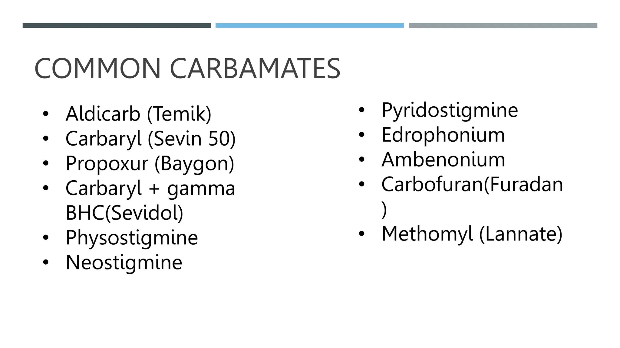 Carbamate poisoning- Forensic medicine and toxicology | PPTX