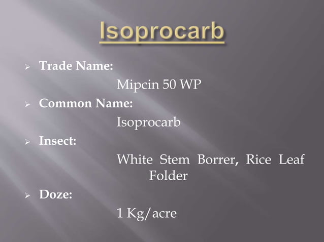 Carbamates ( Pesticides group) | PPTX | Agriculture | Industries