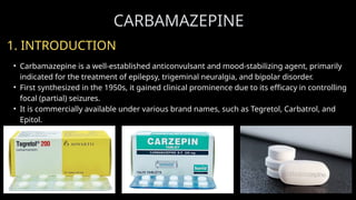 Pharmacology of carbamazepin(antisychotic drugs) | PPTX