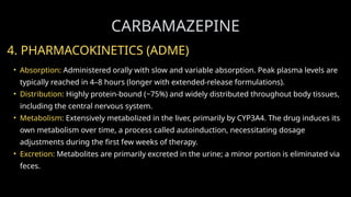 Pharmacology of carbamazepin(antisychotic drugs) | PPTX