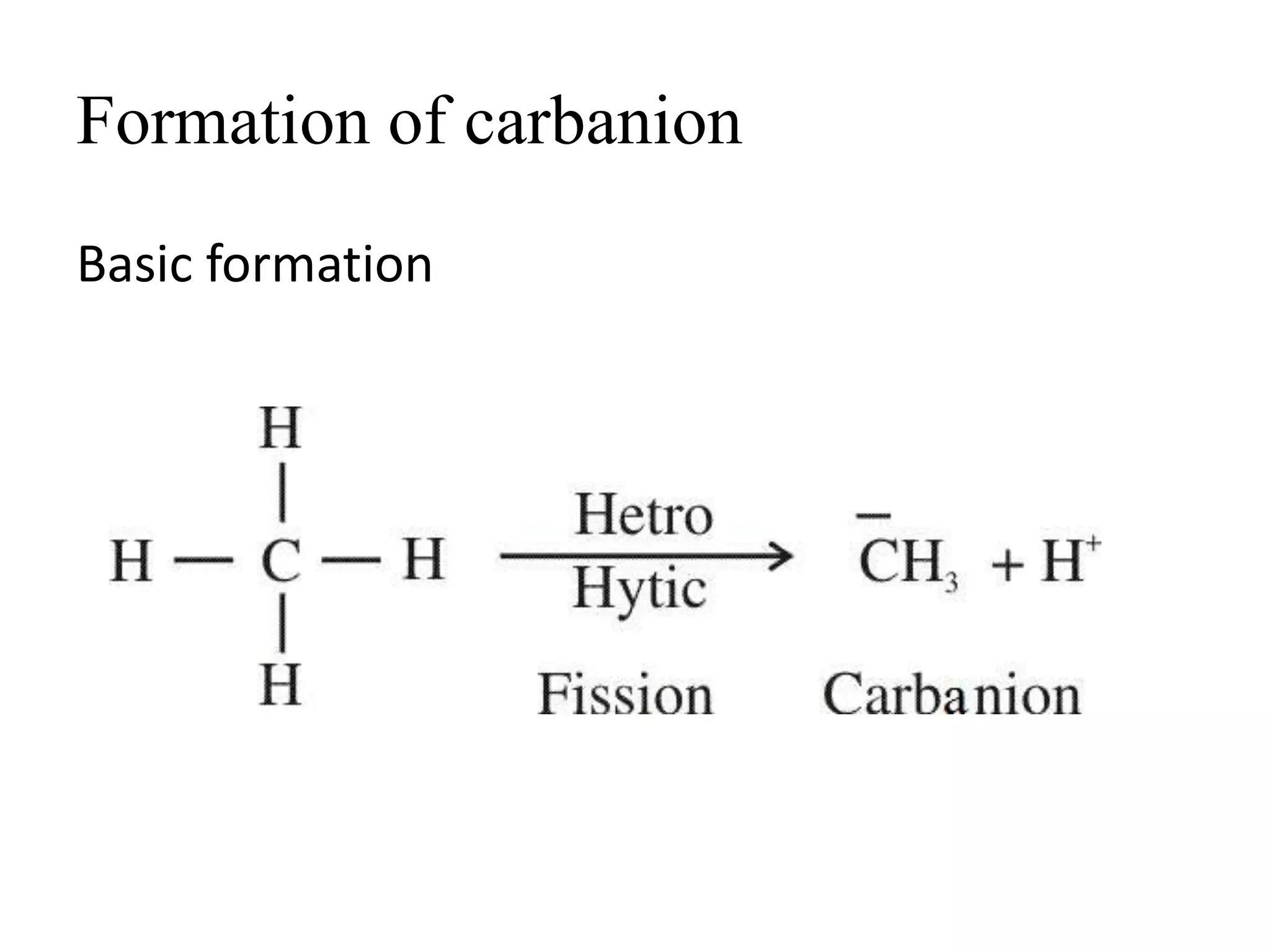 Carbanions | PPTX