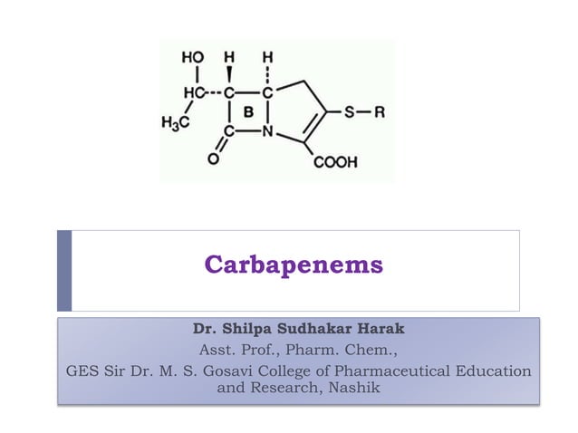 Carbapenems