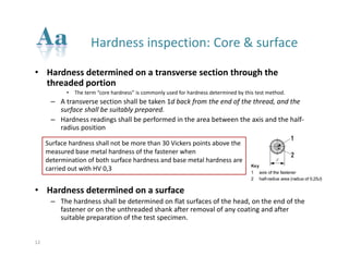 Carburization & Decarburization in Fasteners | PDF