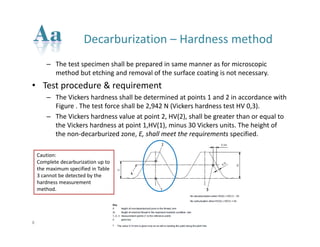 Carburization & Decarburization in Fasteners | PDF