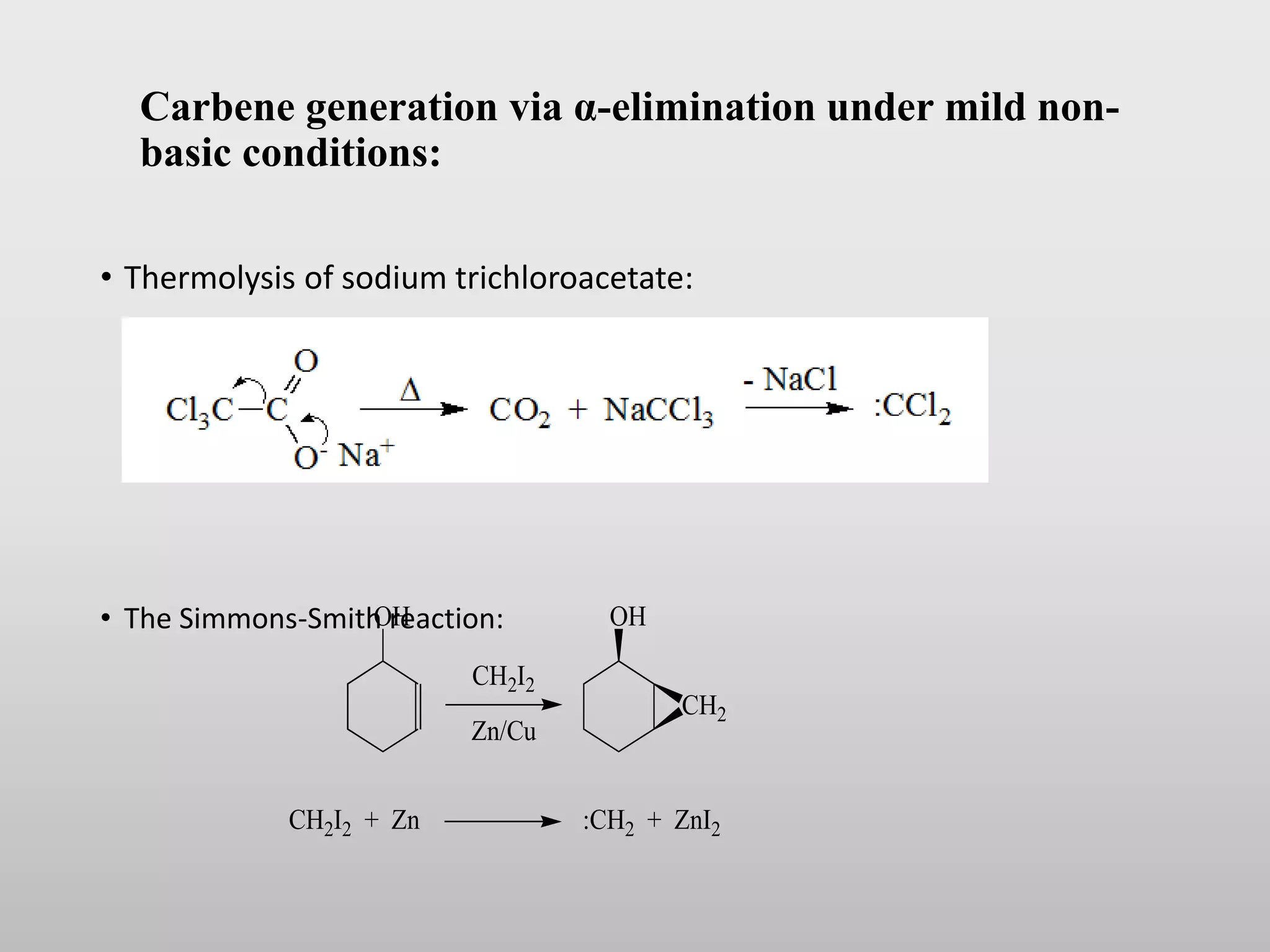 Carbenes ....... | PPTX