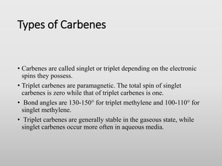 Carbenes ....... | PPTX