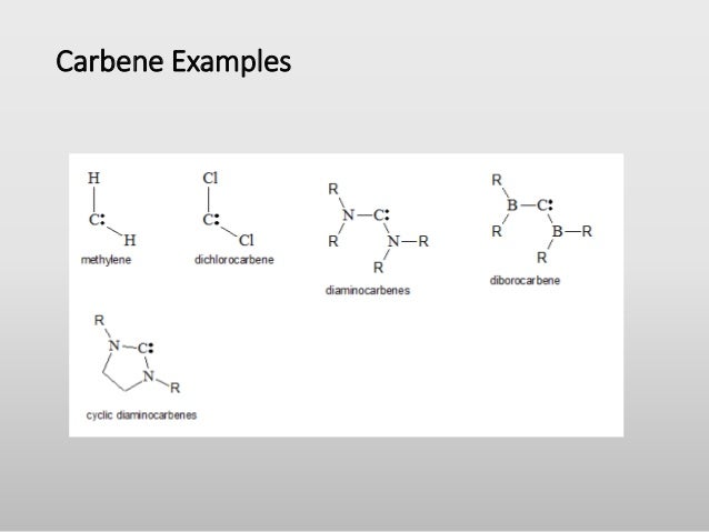 Carbenes .......