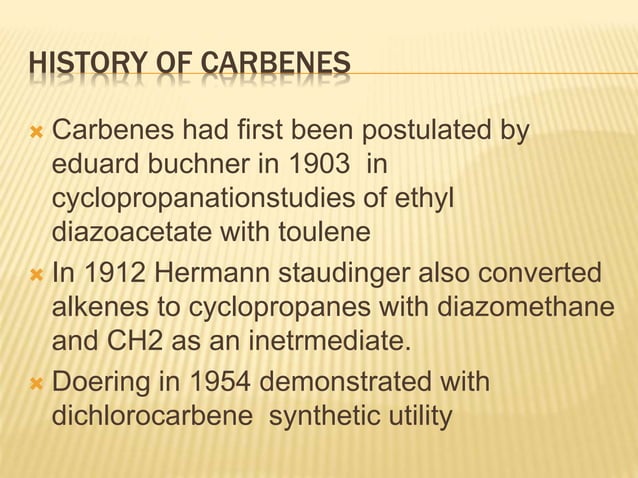 carbene s.pptx.pptx by navajyothirani.andhra University 2023 to 2025batch | PPT