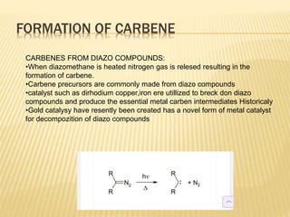 carbene s.pptx.pptx by navajyothirani.andhra University 2023 to ...