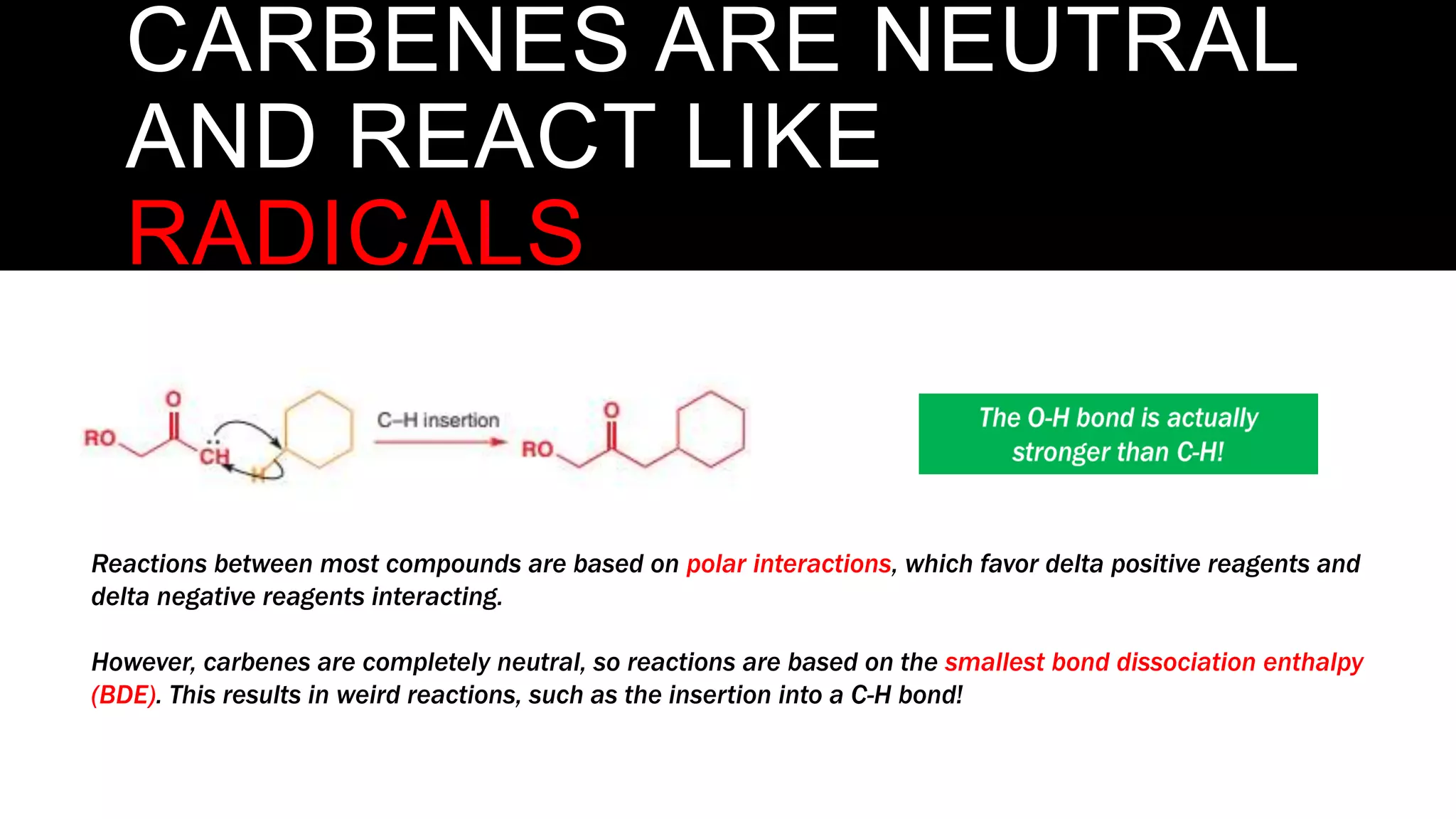 Structure and Reactivity of Carbenes | PPT