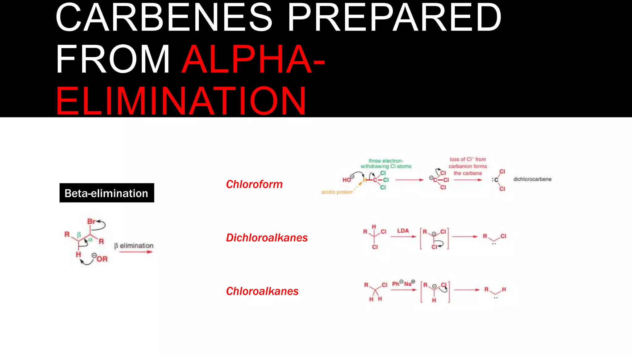 Structure and Reactivity of Carbenes | PPT