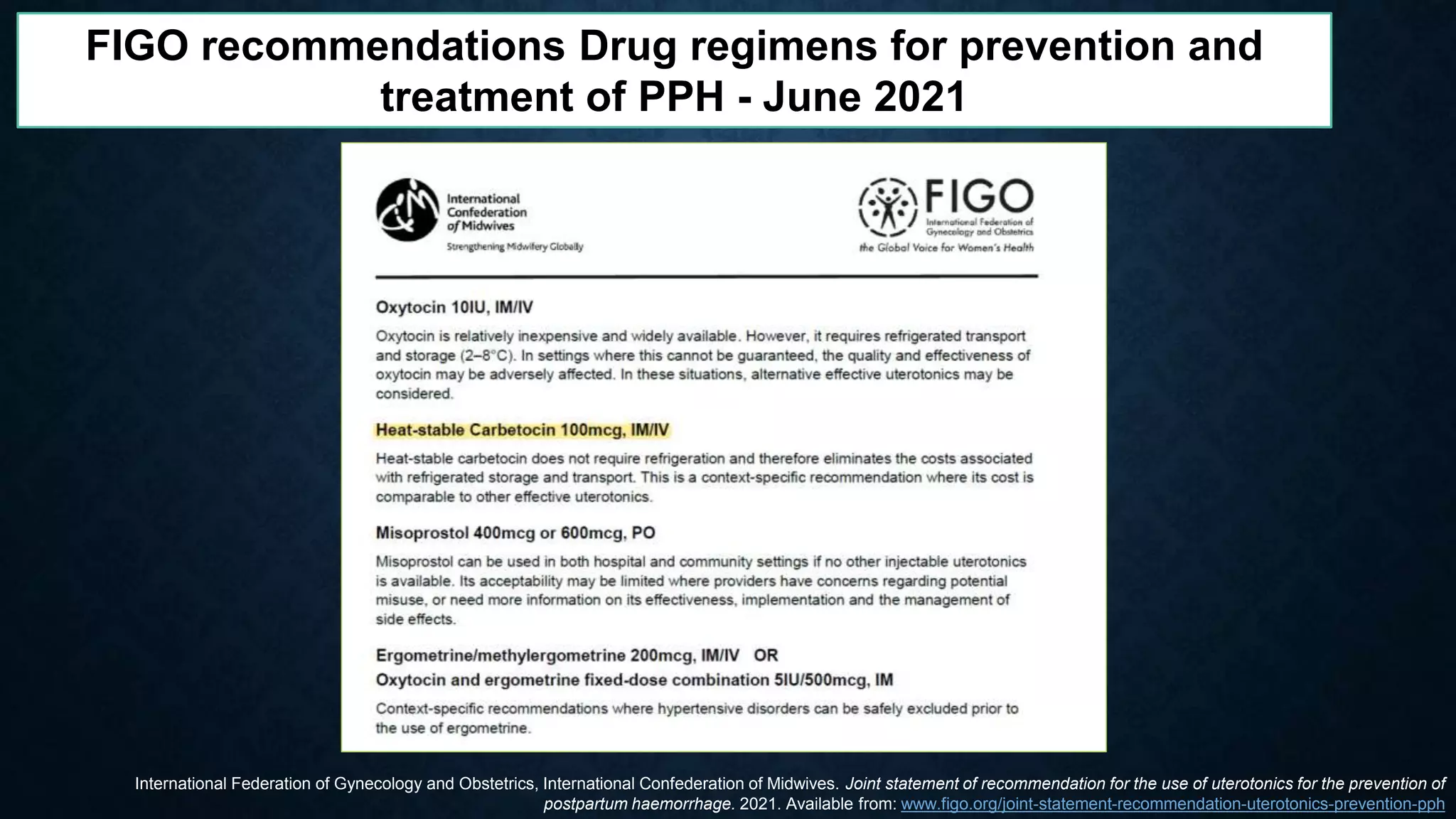 Carbetocin In PPH_ | PPTX