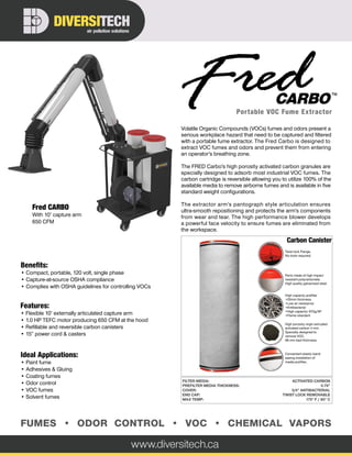 Fred Carbo - Product Sheet | PDF