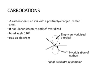 Carbocation ppt | PPTX