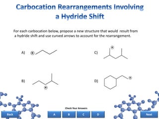 Hydride Shift Arrows Clipart