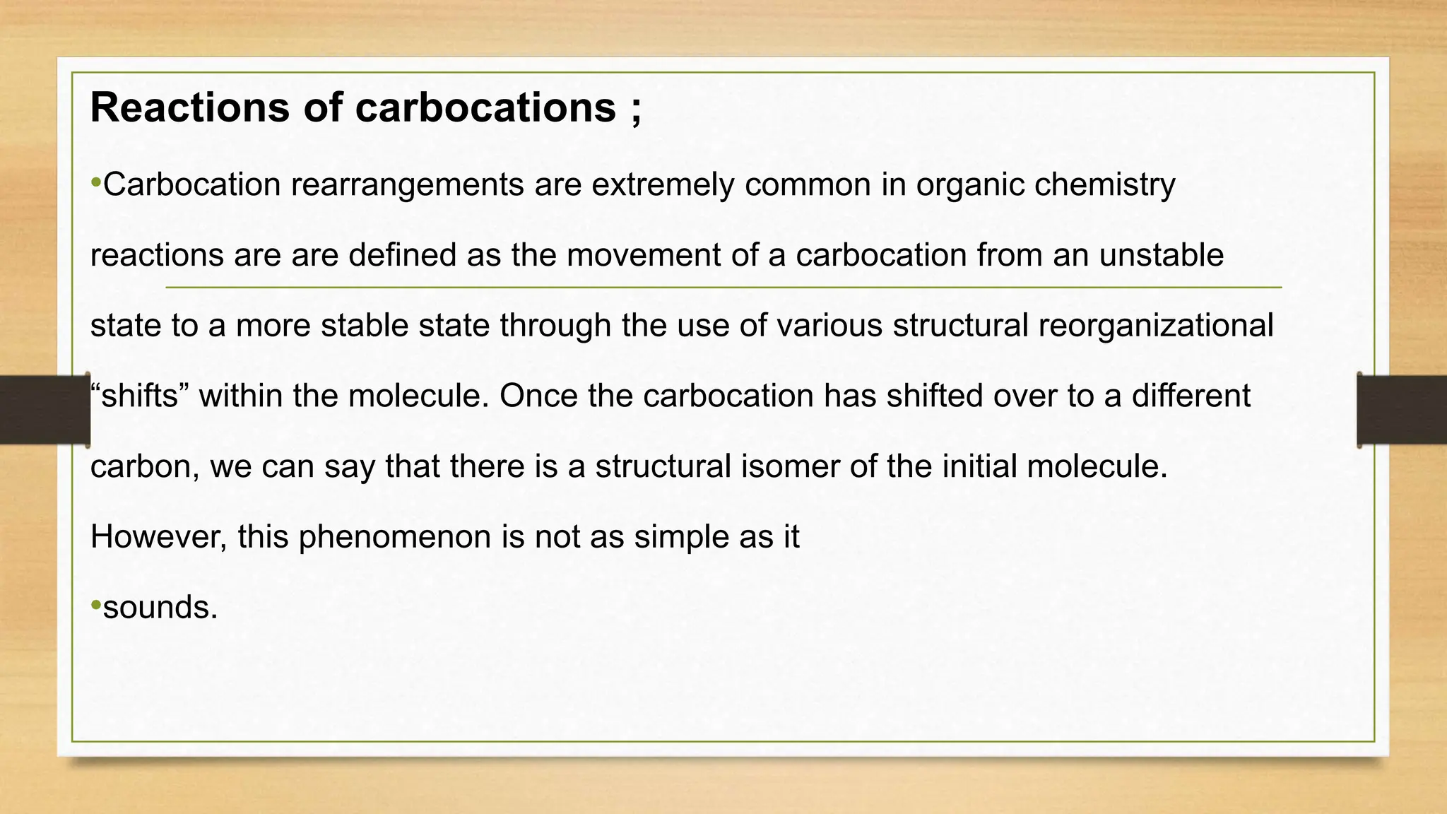 Carbocations.pptx.a complete ppt on topi of carbocation | PPT
