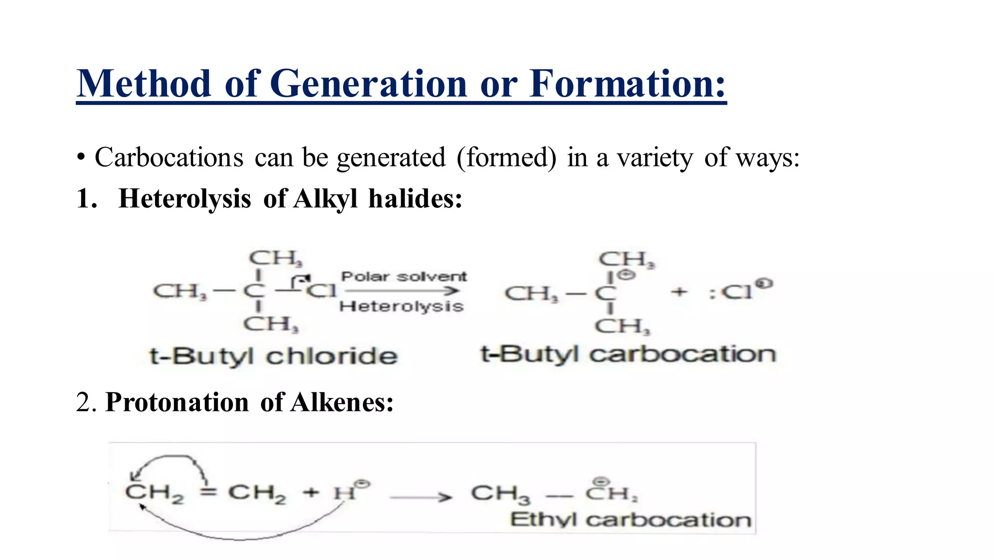 Carbocations and carbanions | PDF